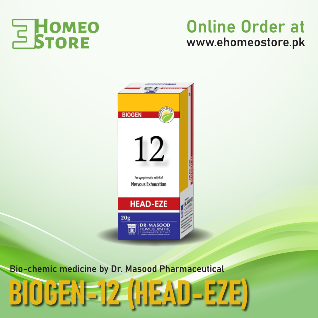 BIOGEN-12 (Head-Eze) - eHomeo Store