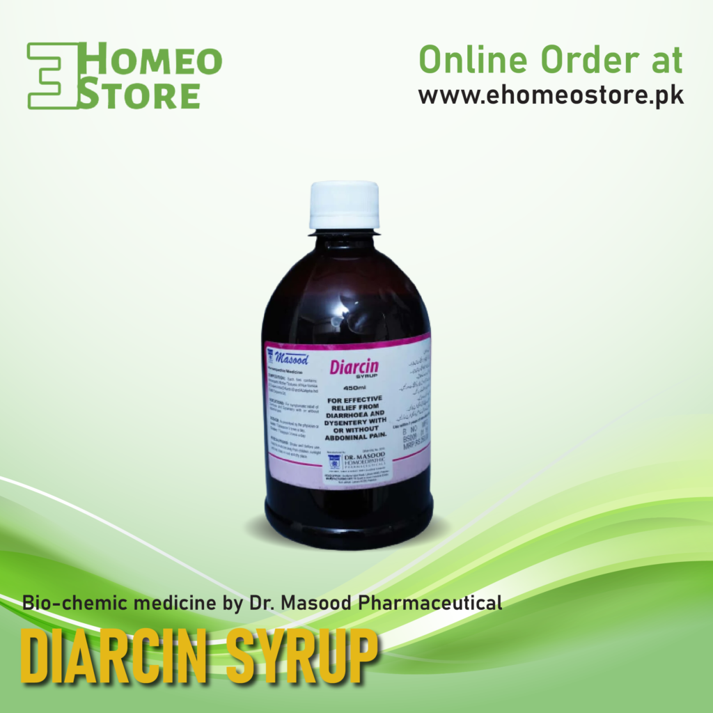 Diarcin Syrup - eHomeo Store
