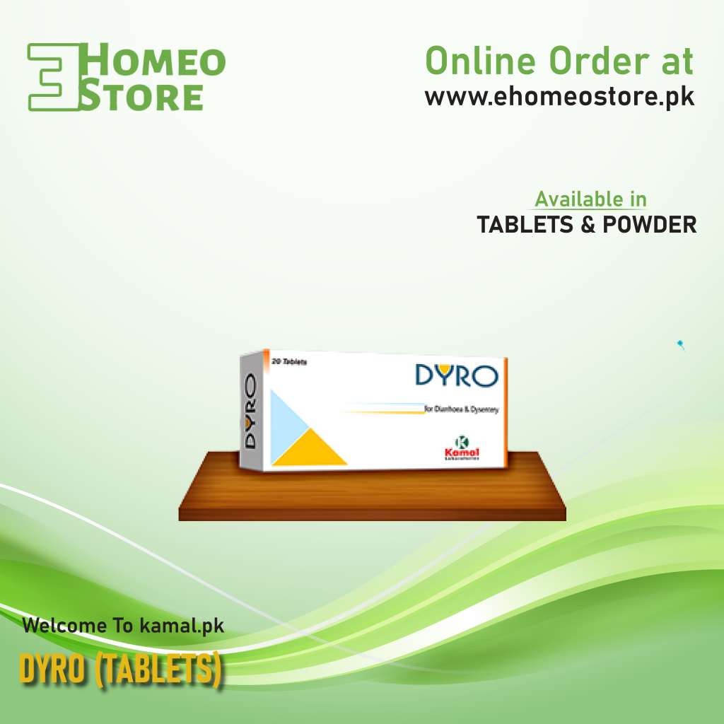 DYRO (TABLETS) - eHomeo Store