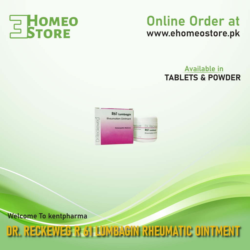 Dr. Reckeweg R 61 Lumbagin Rheumatic ointment - eHomeo Store