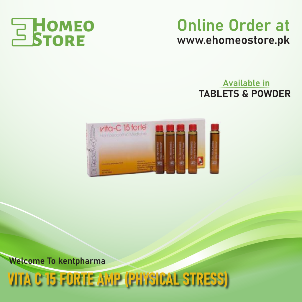 Dr. Reckeweg Vita C 15 Forte Amp (Physical Stress) - eHomeo Store
